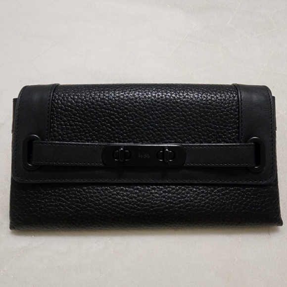 Coach | Bags | Coach Double Turnlock Long Wallet | Poshmark